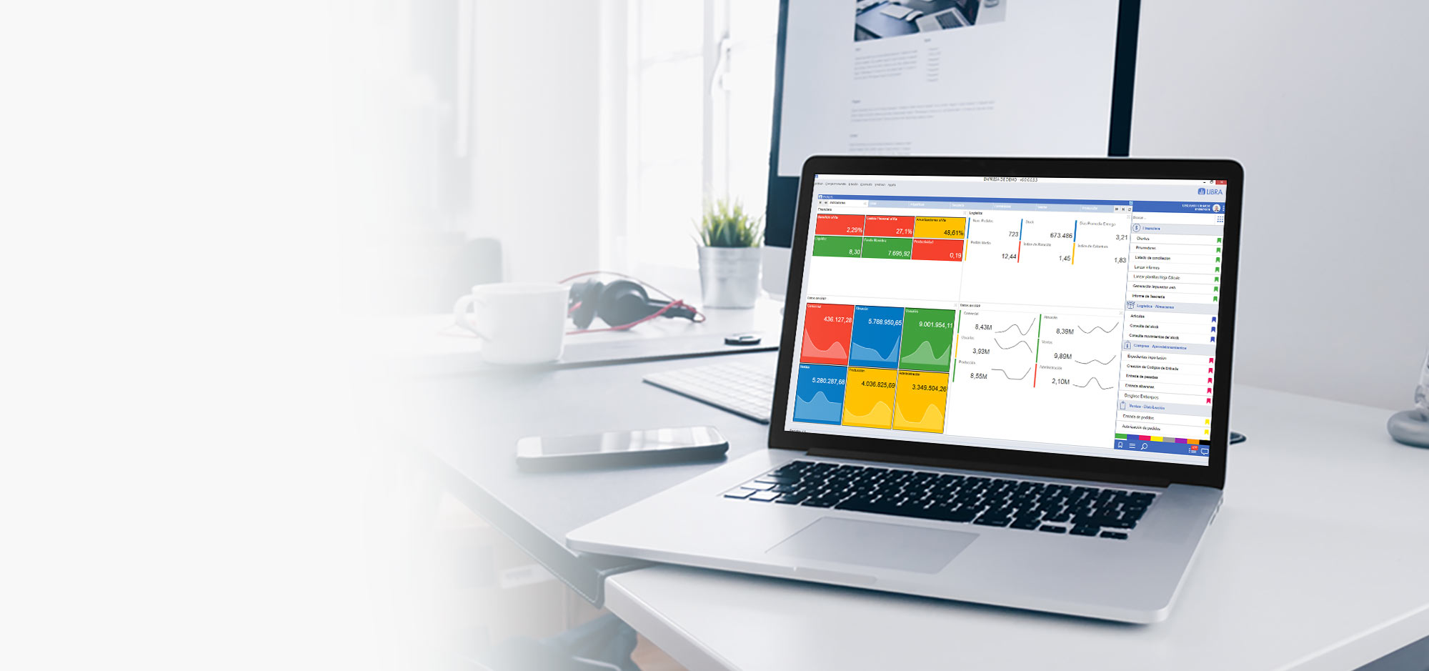 Software de Gestión Empresarial ERP | EDISA | LIBRA ERP